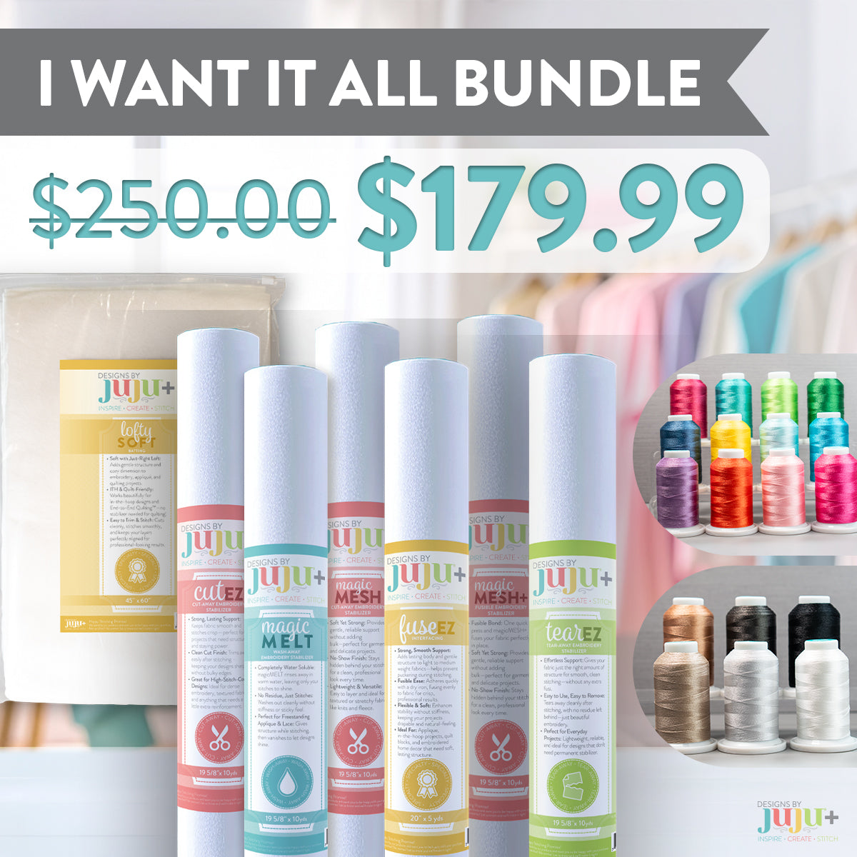 "I Want It ALL!" Bundle – Designs by JuJu